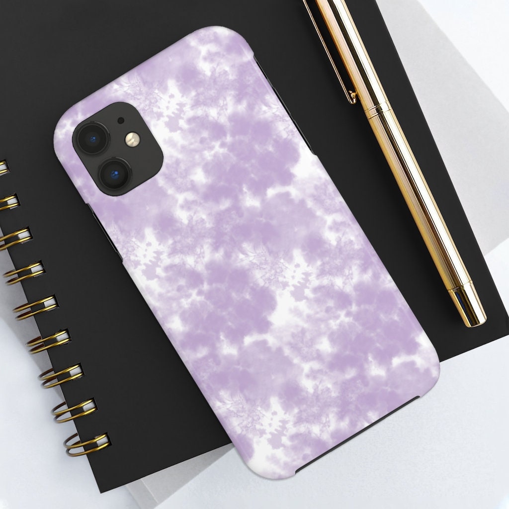 Pastel Purple Tie Dye Splatter Case 11 12 Pro Max case iPhone | Etsy