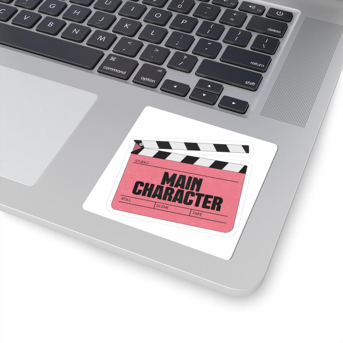 Main Character Clapboard Sticker - Etsy