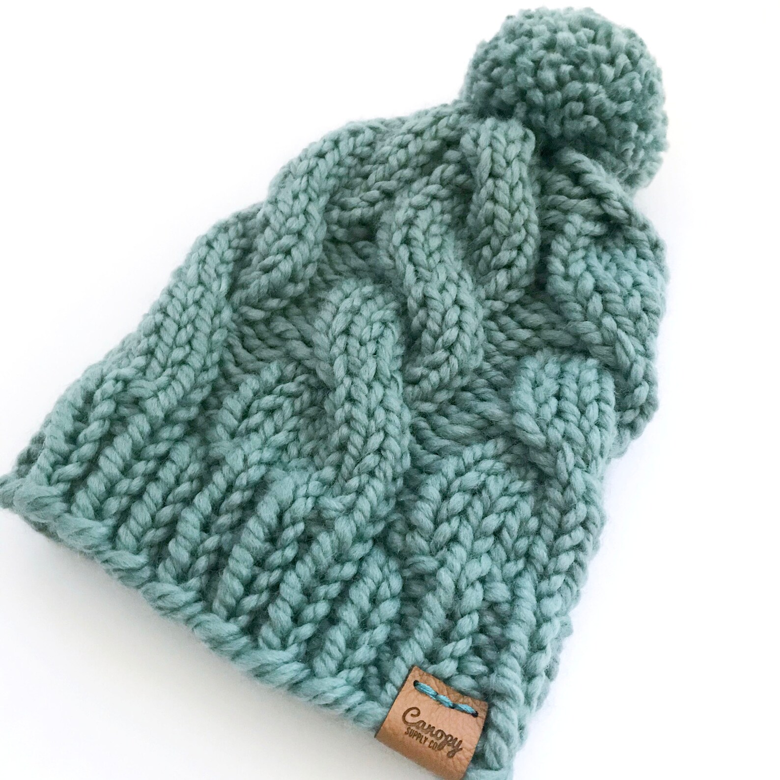 Cable Knit Hat Cable Knit Beanie Winter Hat - Etsy