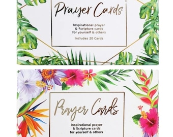 Inspirational Prayer Cards 20 per Box - Etsy