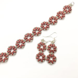 Chain Link Bracelet Beading Tutorial, Superduo Tutorial, Beading ...