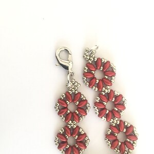 Chain Link Bracelet Beading Tutorial, Superduo Tutorial, Beading ...