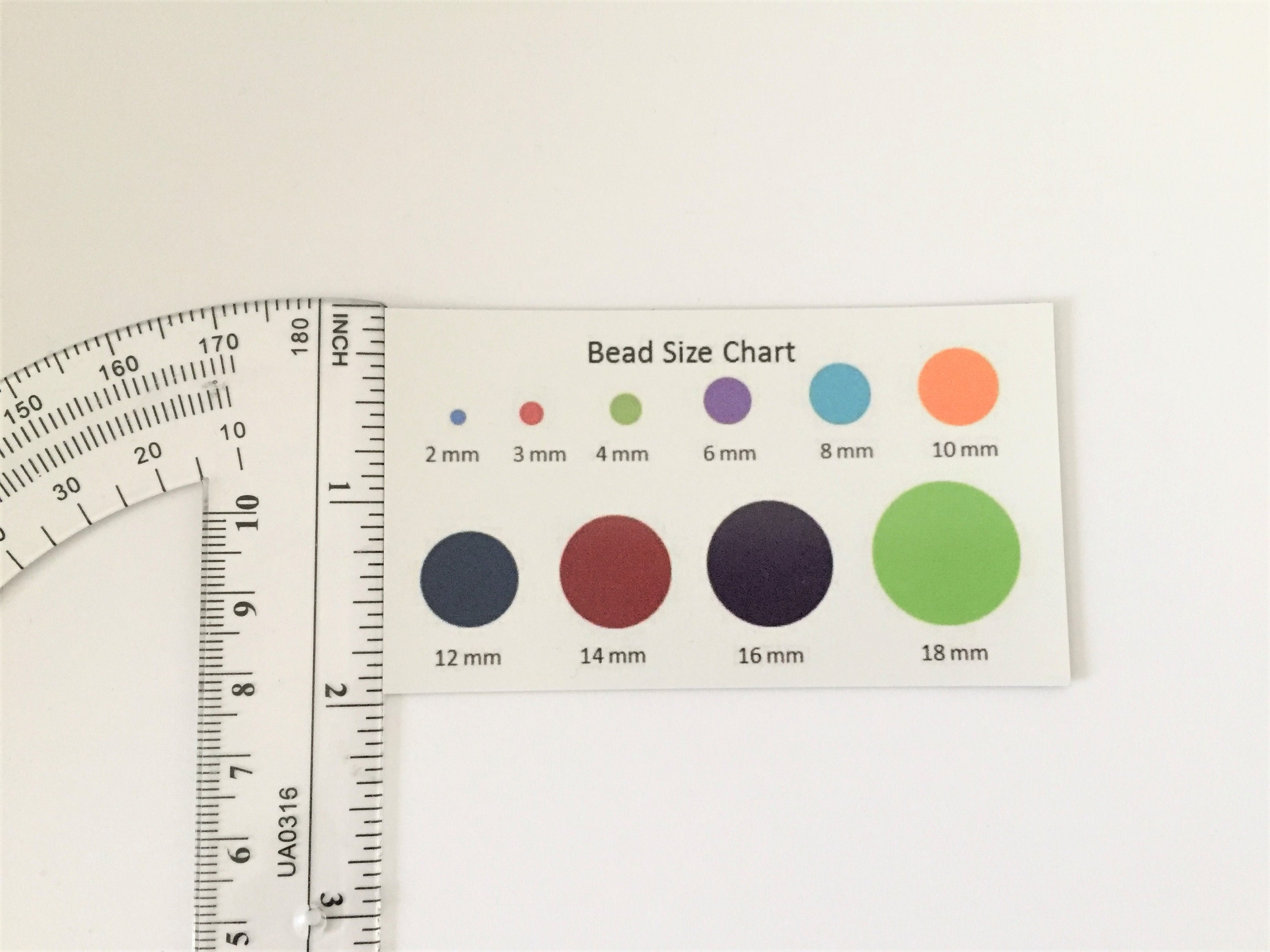 Magnetic Bead Size Chart, Bead, Rivoli, Cabochon Measuring Tool - Etsy