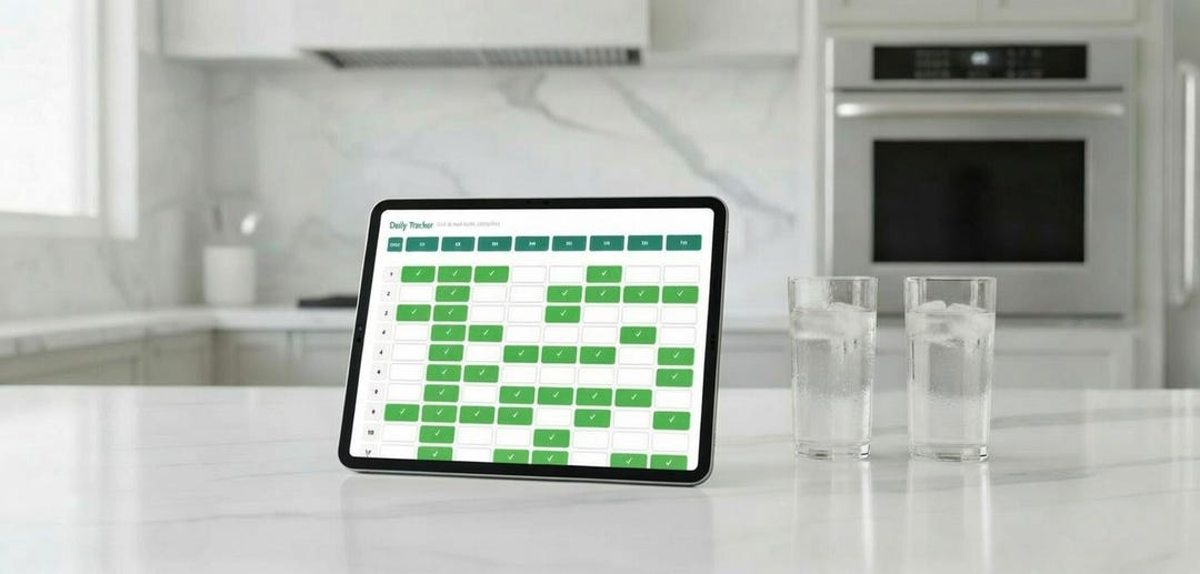 Minimalist Habit Freelancer Tracker Planner – Digital Download, Touch ...
