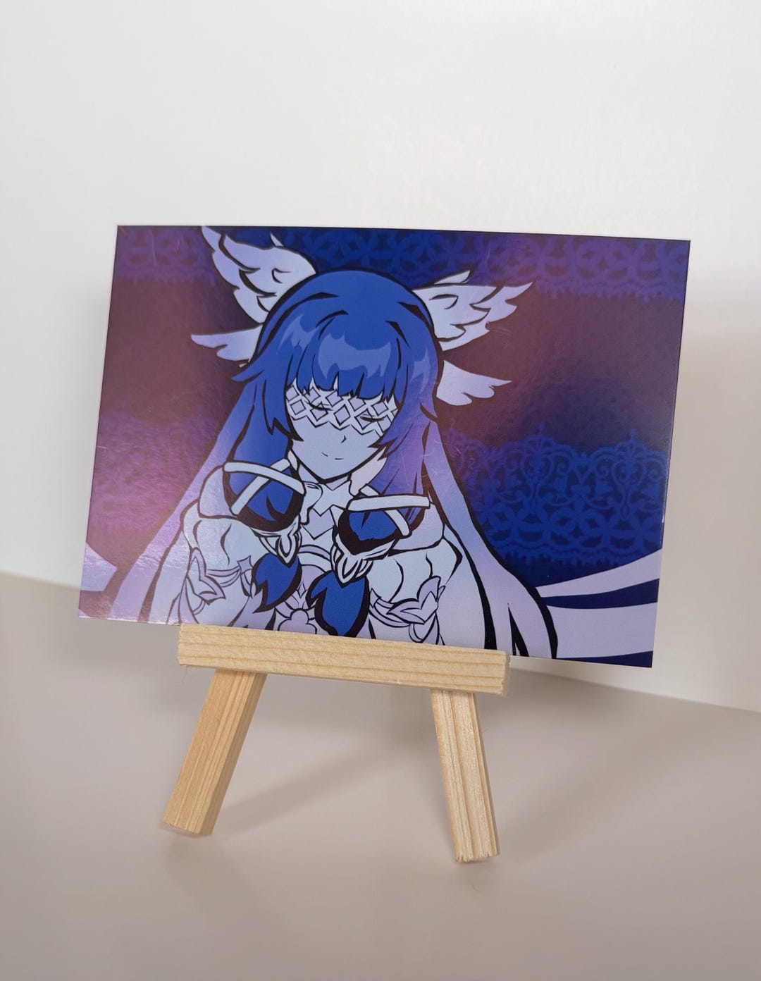 Columbina & Sandrone | Genshin Inspired Mini Art Print for Home Wall ...