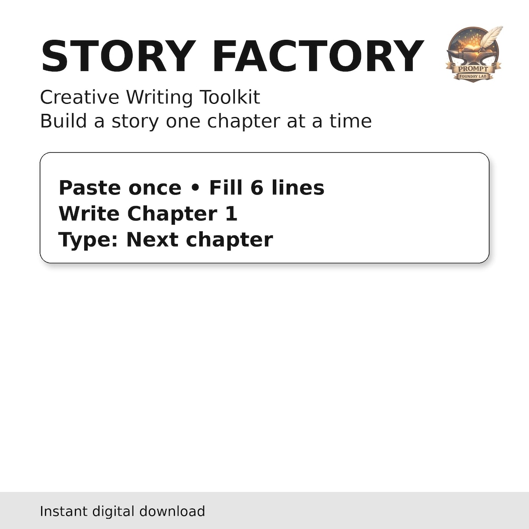 Story Factory Creative Writing Toolkit | Story Templates + Seed Library ...
