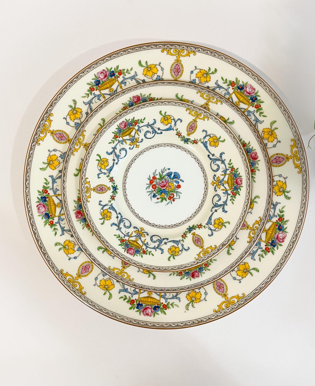 Vintage Minton Talbot China Dinner Plate - Etsy