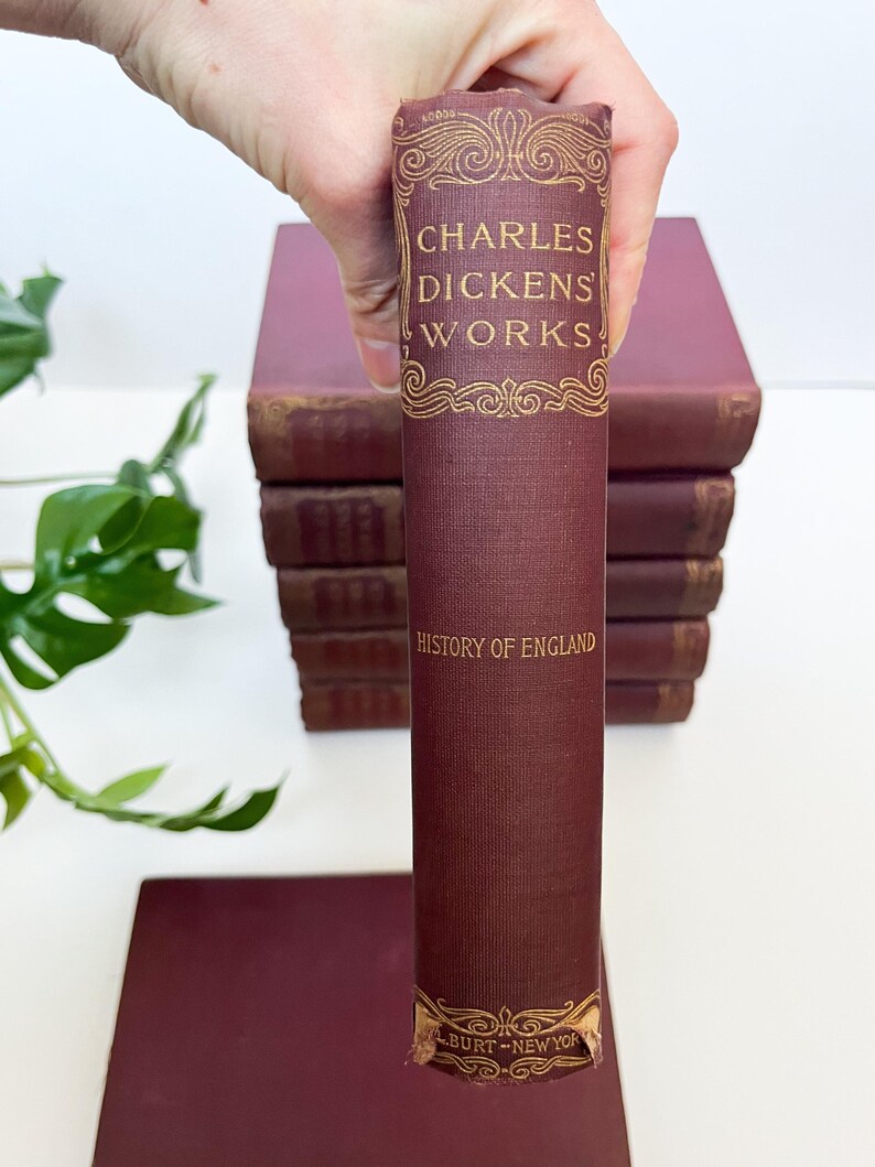 Antique Charles Dickens Works Collection 1900s Vintage Books - Etsy