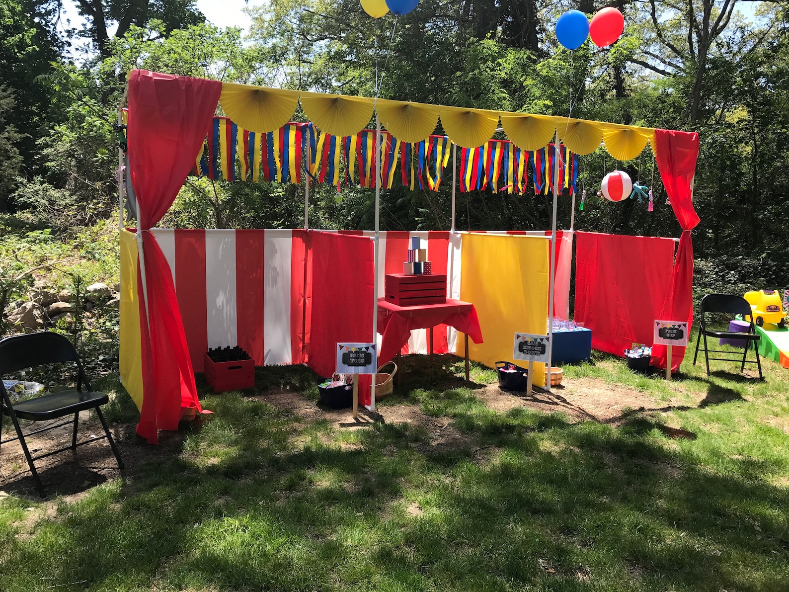 Carnival Booth PVC Frame Digital PLANS - DIY Carnival Booths ...