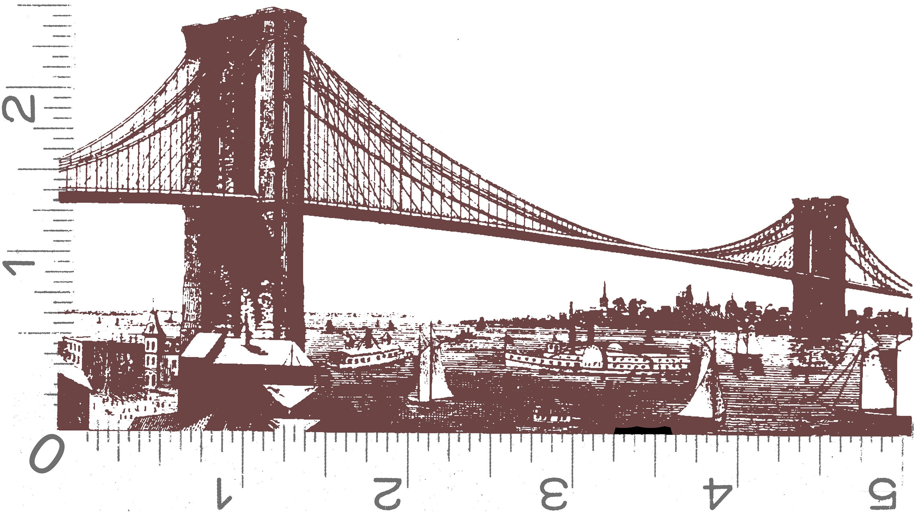 Brooklyn Bridge Stencil