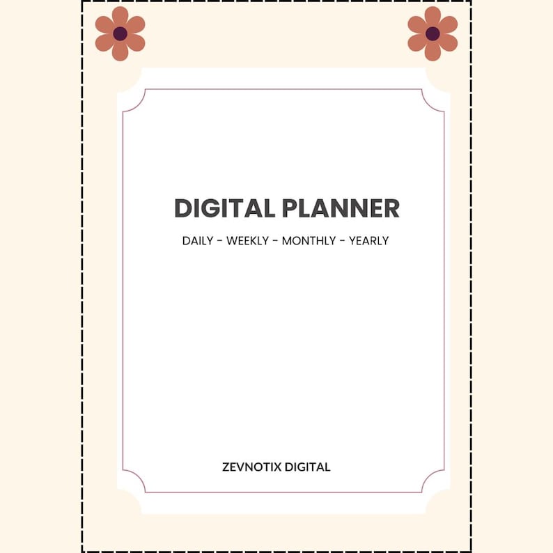Digital Planner for Goodnotes 2026 | Daily Weekly Monthly Yearly ...