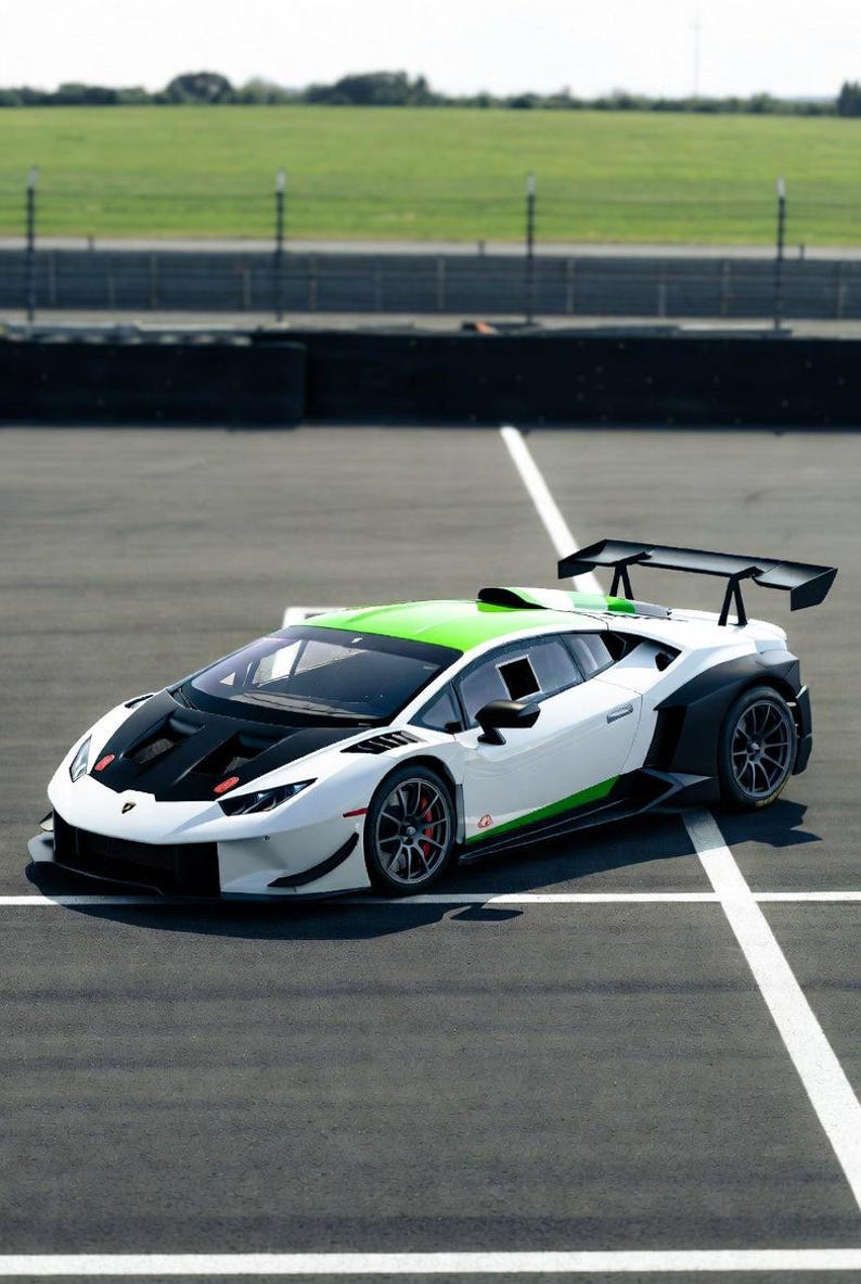 Racing Supercar STL File – Highly Detailed 3D Print Model Digital ...