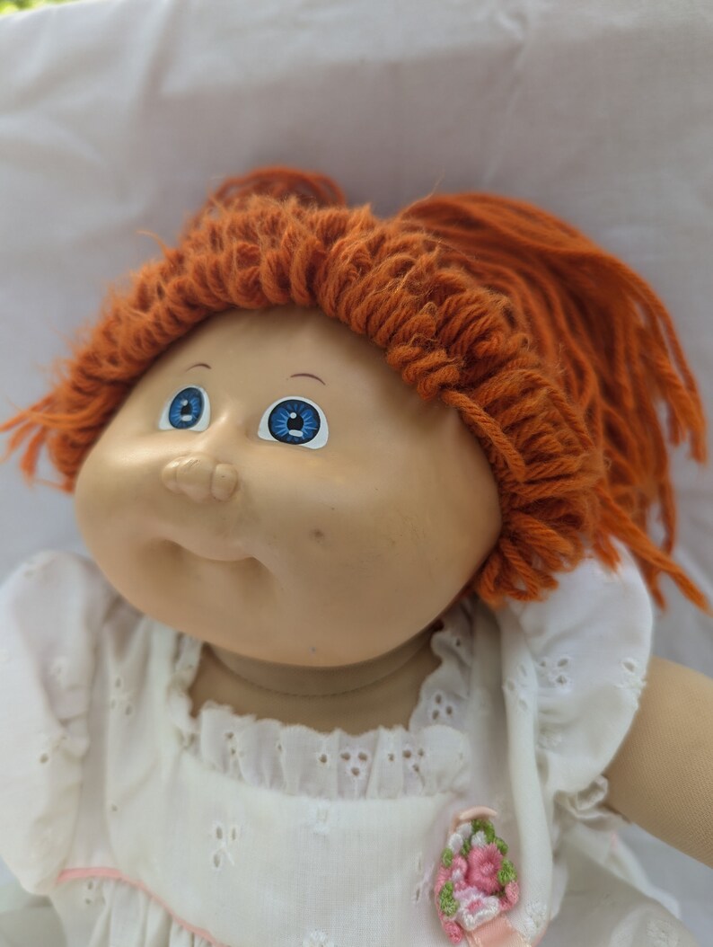 Authentic 1984 Cabbage Patch Doll, RARE Theresa Anne With 3 Coleco Head ...