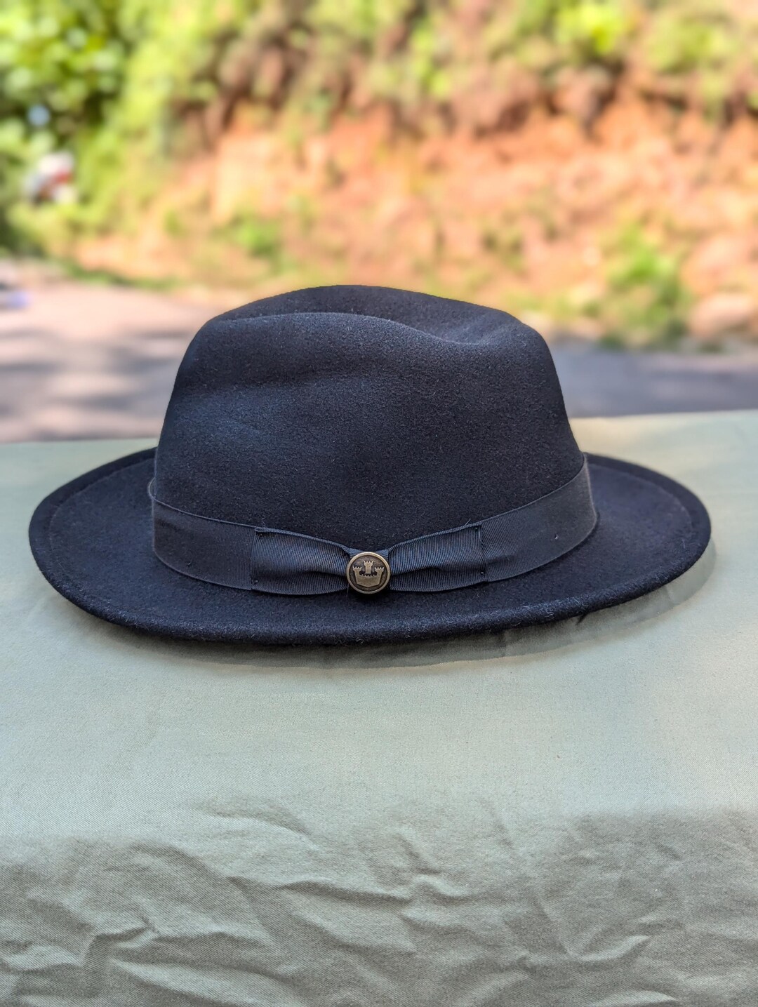 Goorin Bros "the Doctor" Black Wool Hat Size L - Etsy