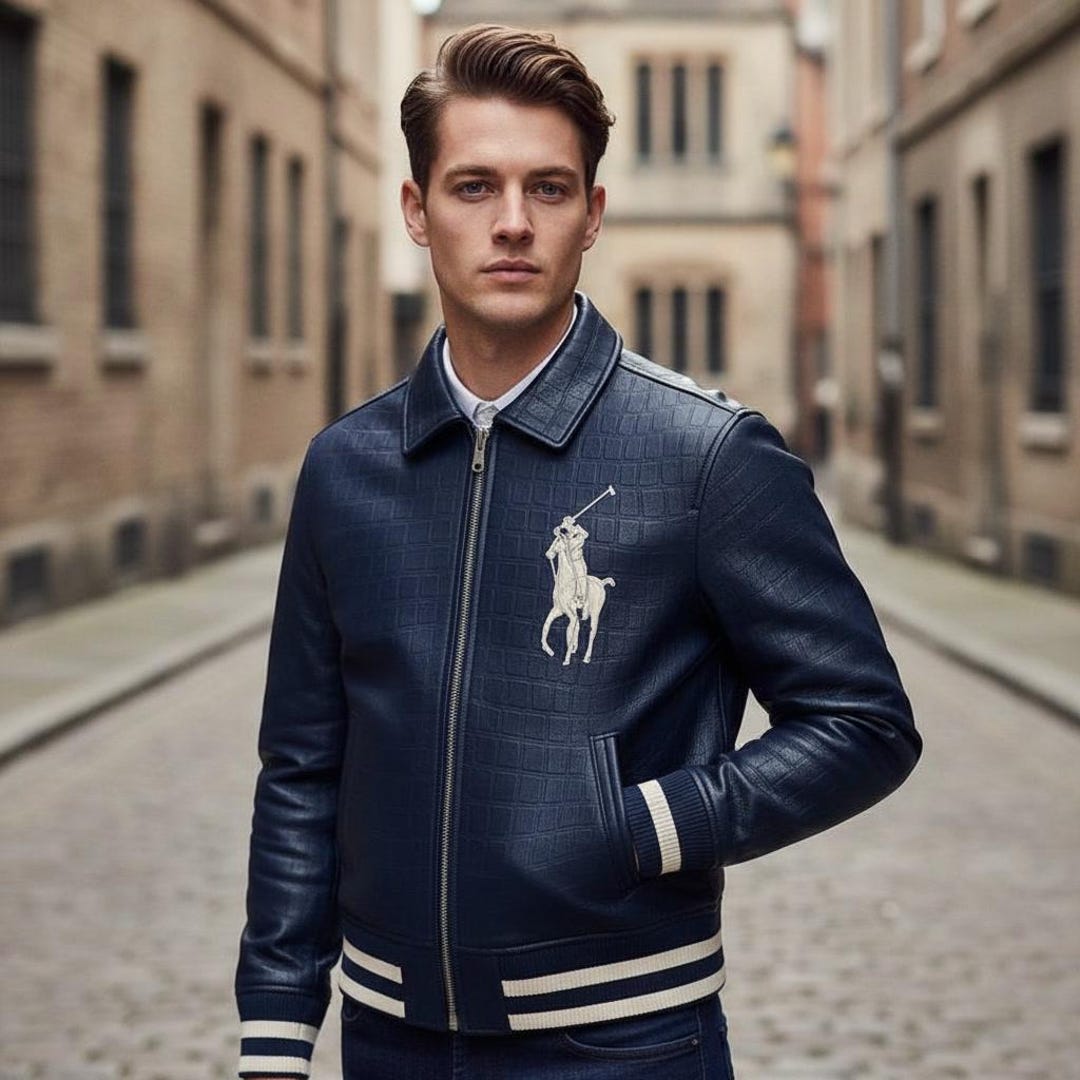 Fascinating Men S Polo Leather Jacket Photos