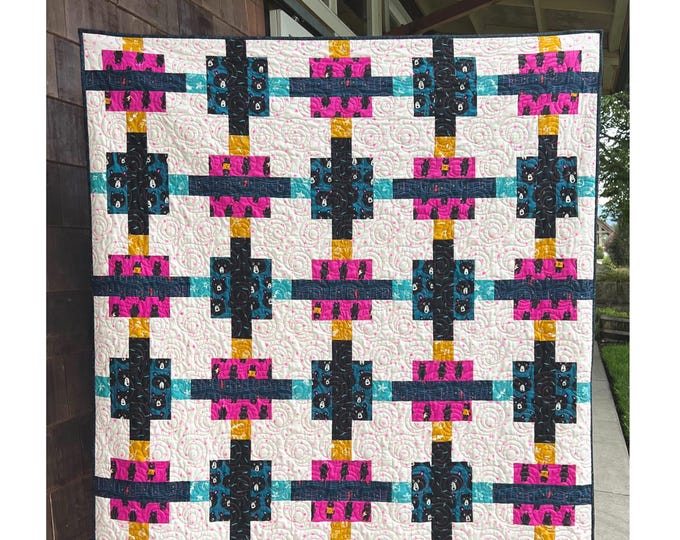 Quilt Pattern Jelly Roll Friendly Quilting Pattern Scrappy Friendly ...