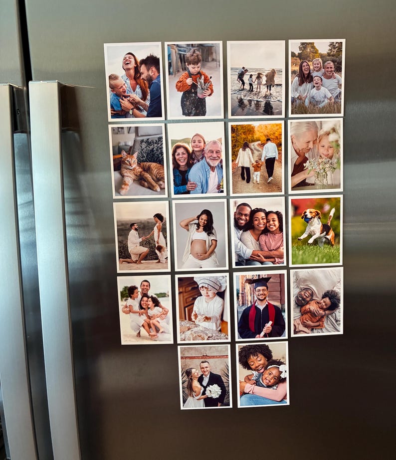 Picture Magnets | Photo | Personalized Gift | Keepsake - Etsy