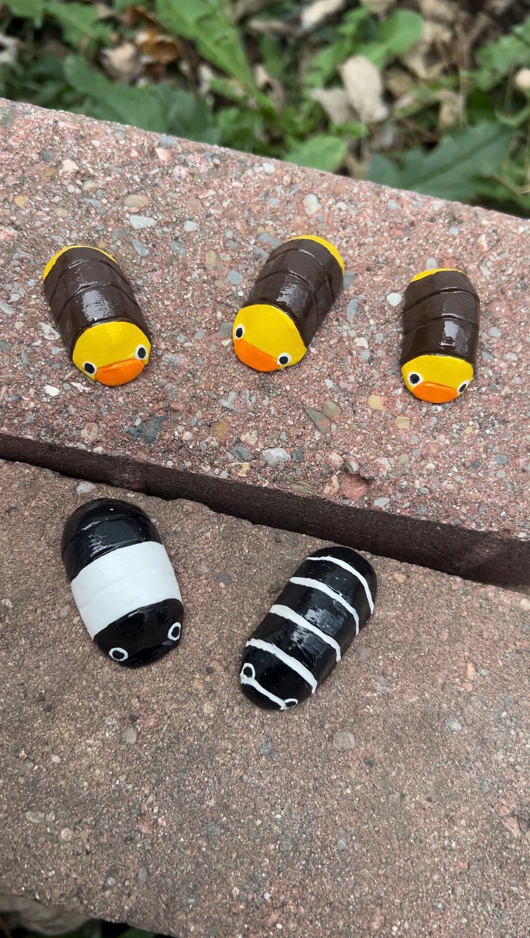 Isopod Figures Cute Polymer Clay Isopod Desk Buddies Rubber Ducky ...