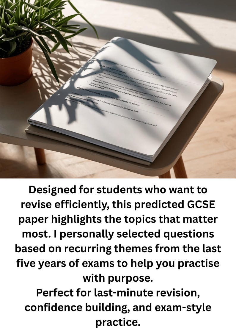 AQA GCSE Chemistry Paper 1 Revision | Question Bank (PDF Download) - Etsy