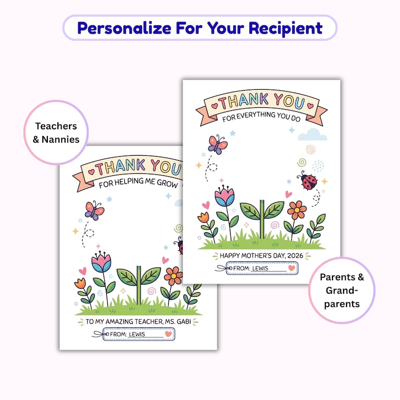 Mothers Day Handprint Art, Editable Teacher Appreciation Craft, Toddler ...