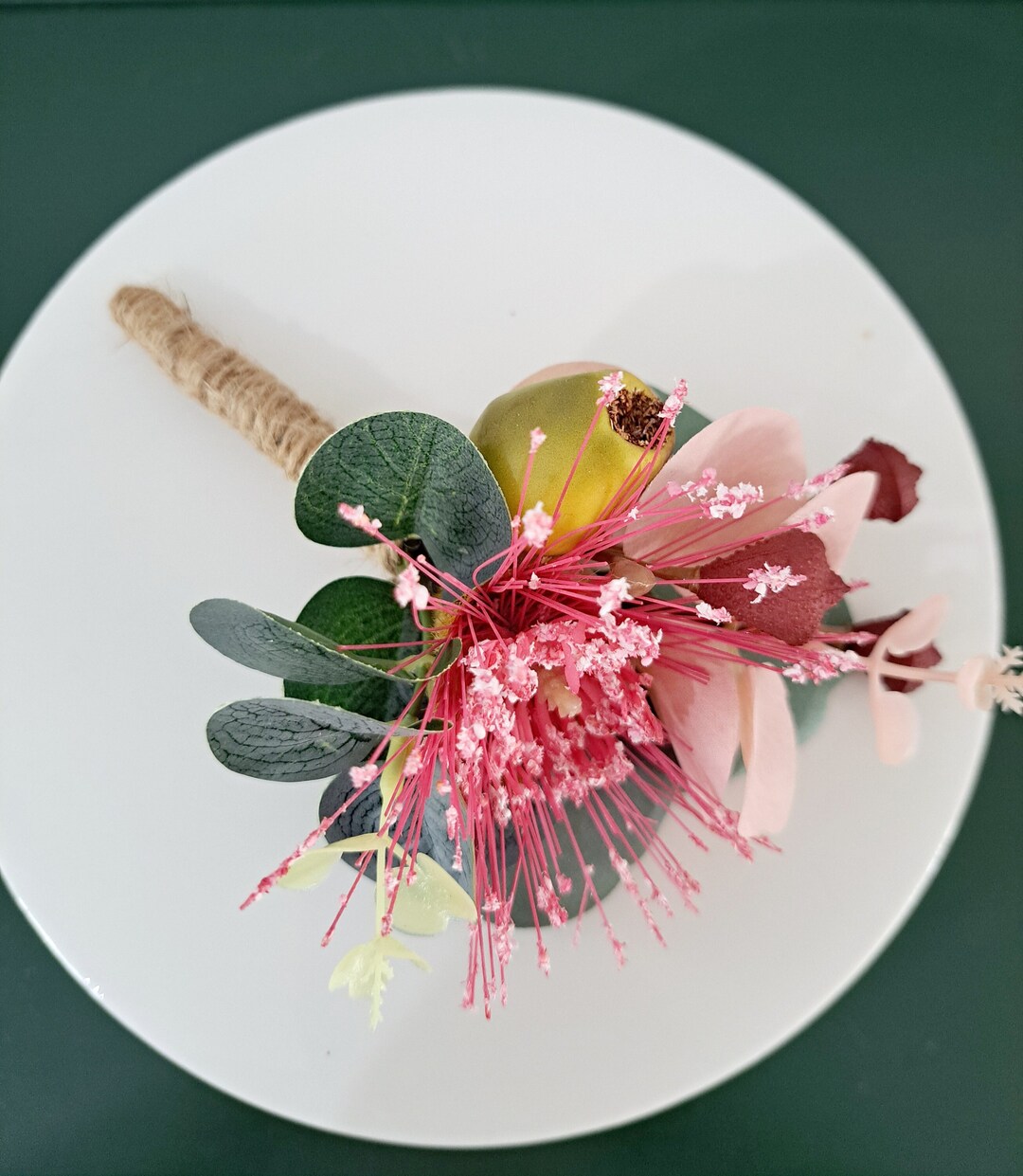 Pink Gum Blossom Eucalyptus Gumnut Australian Native Faux - Etsy Australia