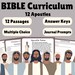 Bible Curriculum: the 12 Apostles Reading, Multiple Choice, and Journal ...