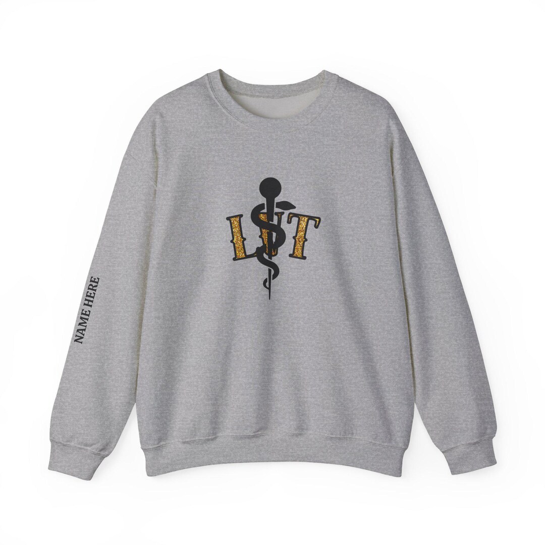 Caduceus LVT Logo Crewneck Sweatshirt | Medical Emblem Pullover - Etsy