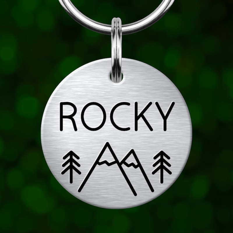 Silver Dog Tags - Etsy - Page 2