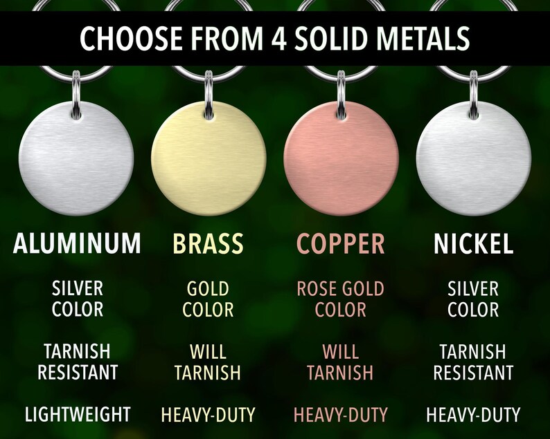 Custom Arrow Dog Tag. Personalized Pet ID With Deep Engraving. Made in ...