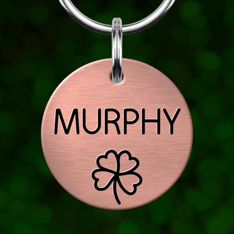 Custom Clover Dog Tags - Etsy