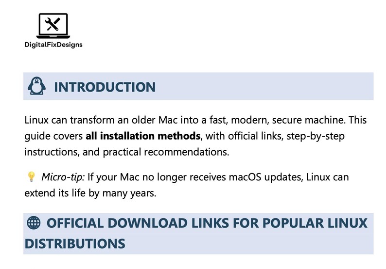 Linux Installation Guide – Step-by-step PDF for Beginners - Etsy