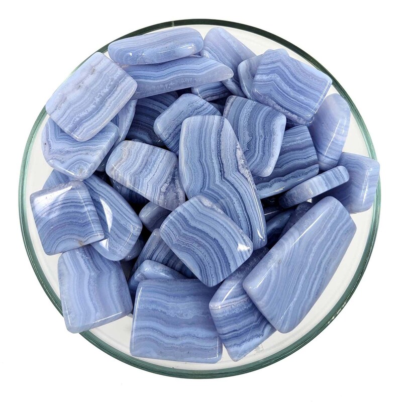 Blue Lace Agate Slab - Etsy