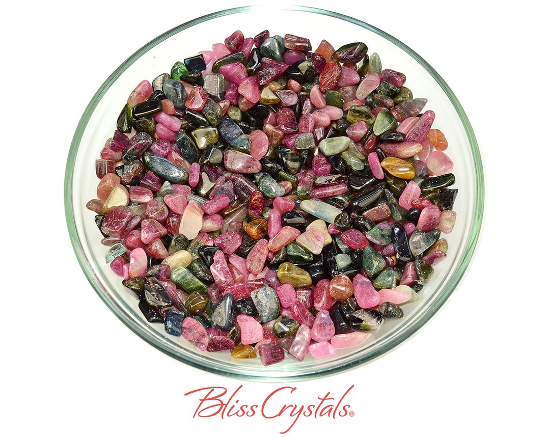 10 Gm XS Mix Tourmaline Tumbled Stones Grade A Healing - Etsy