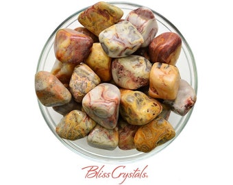 Yellow Agate Tumbled Stone Yellow Agate Crystal Polished Stone Gemstone ...