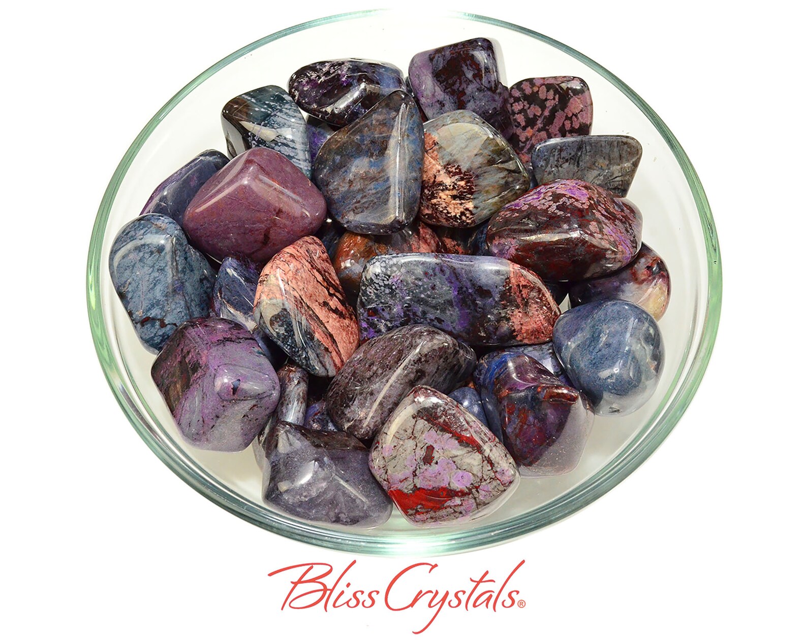 1 SUGILITE Bustamite Richterite Tumbled Stone Healing - Etsy