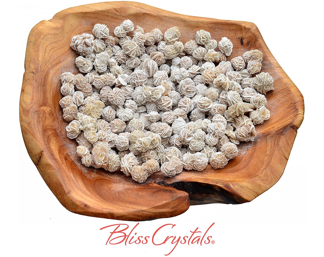 2 SELENITE Roses Aka Desert Rose Mini Natural Cluster Rough - Etsy