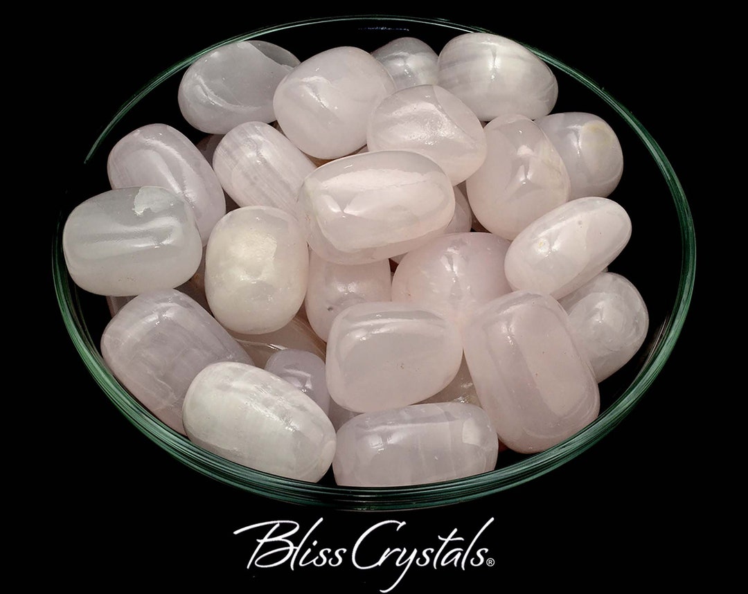 1 PINK CALCITE Tumbled Stone XL From Peru for Heart Chakra - Etsy