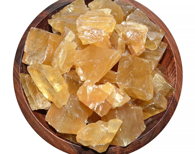 3 XL HONEY Gold "citrine" CALCITE Rough Stone Crystal Mineral Specimen ...