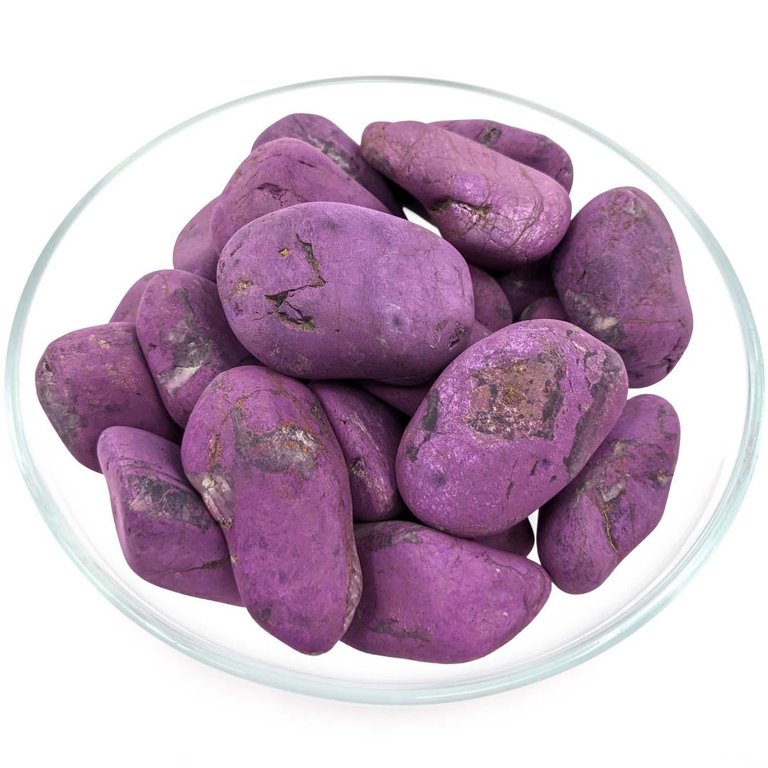 1 Purpurite XL Tumbled Stone (31g) #SK6326 - Etsy