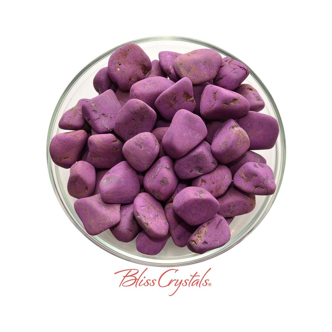 1 Purpurite Tumbled Stone Size Large Stone From Namibia #PP15 - Etsy