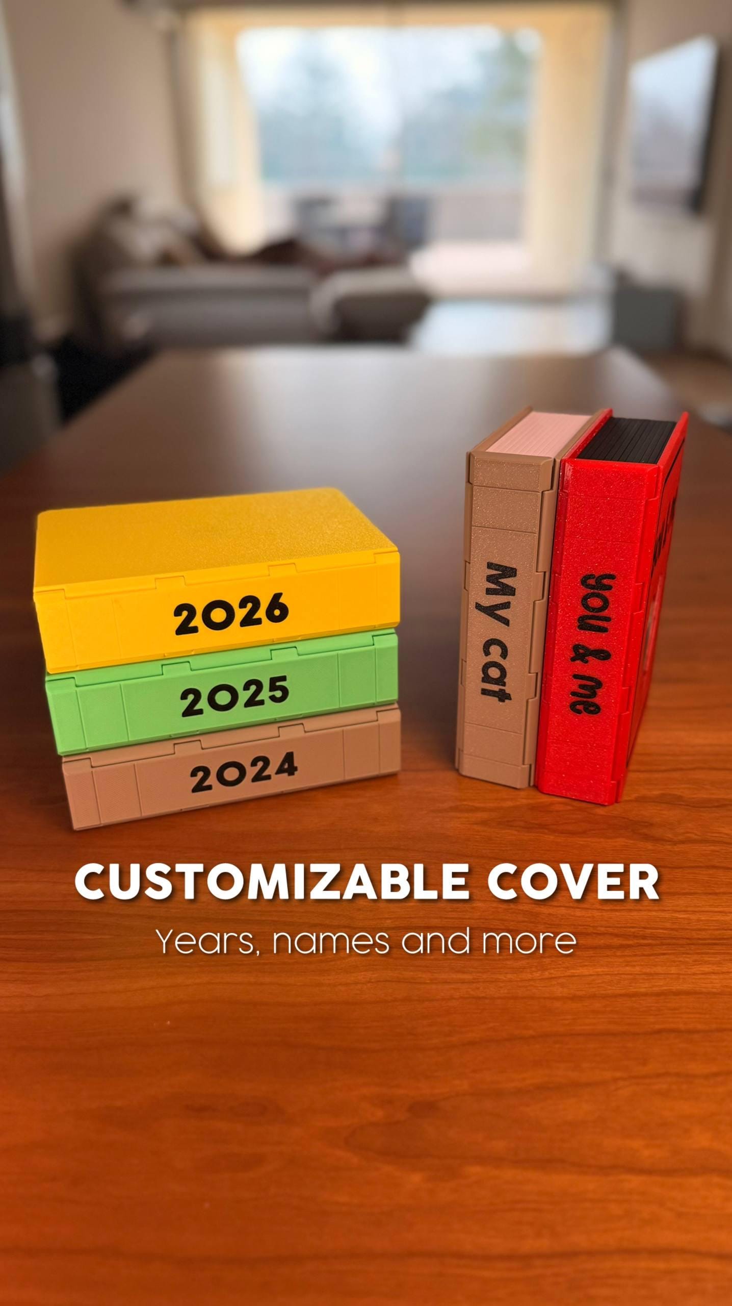 Personalized Love Book Photo Album - Custom Anniversary Gift for ...