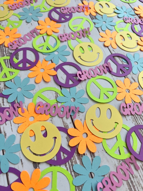 Two Groovy Party Decorations Retro Bachelorette Five is A - Etsy