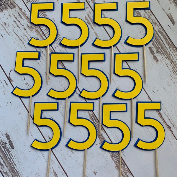 Toy Story Number 5 Svg - Etsy