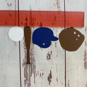 Baseball Confetti - Dodgers Party Decorations - KC Royals Party ...