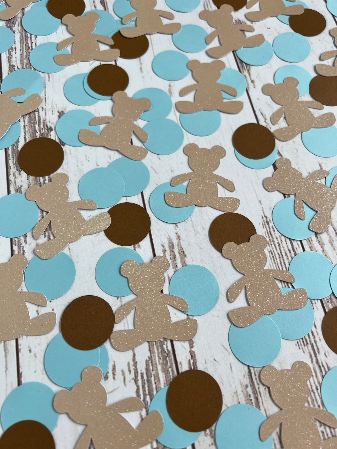 Teddy Bear Baby Shower - Teddy Bear First Birthday - Blue Baby Shower ...