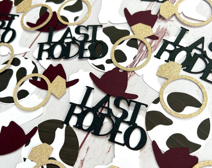 Last Rodeo Cowgirl Bachelorette Decorations - Last Hoe Down - Dallas ...