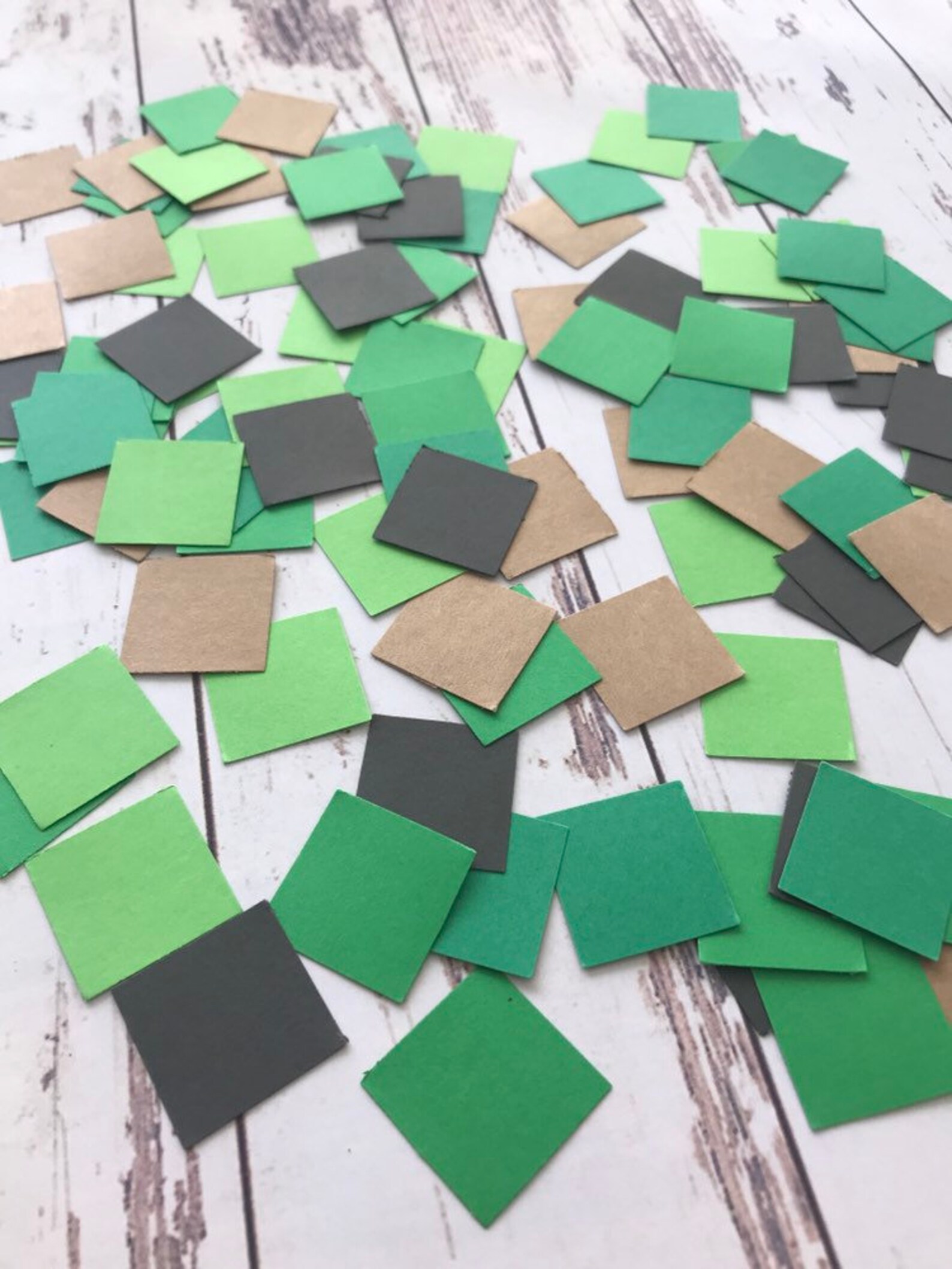 Minecraft Confetti Minecraft Party Decorations Minecraft - Etsy