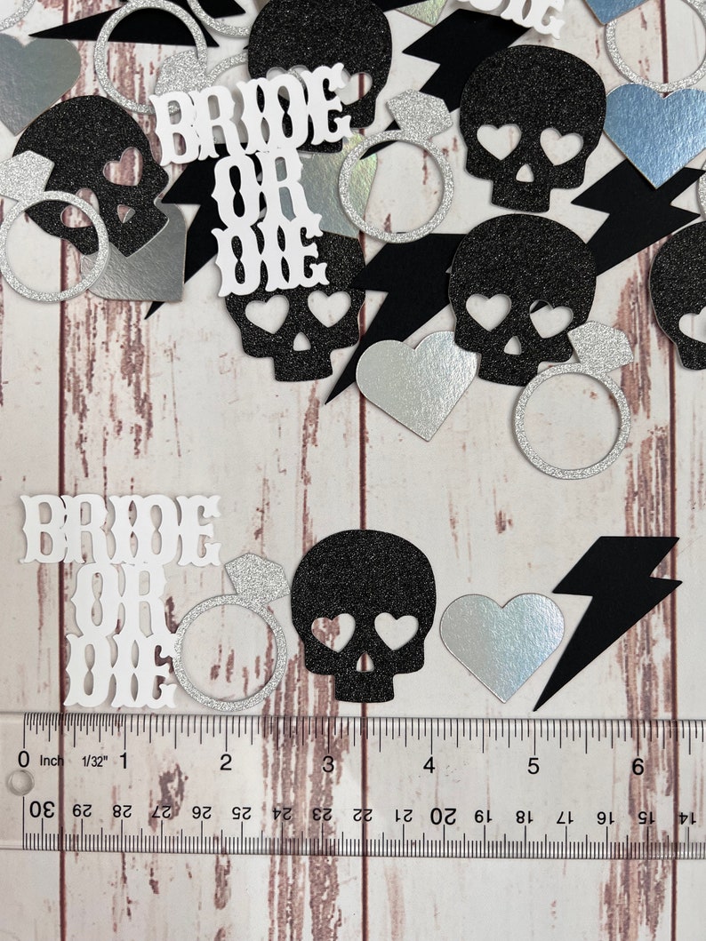 Bride or Die Theme Bachelorette Party Decorations Til Death Bridal ...