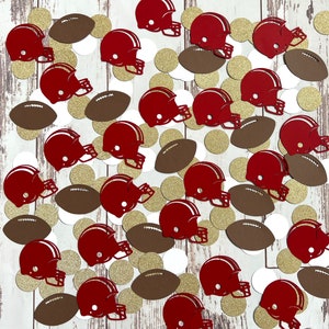 Niners Football Confetti - San Francisco 49ers Party Decorations ...