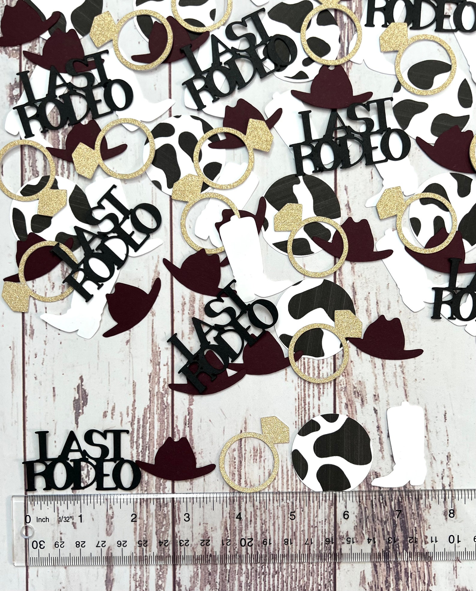 Last Rodeo Cowgirl Bachelorette Decorations Last Hoe Down - Etsy